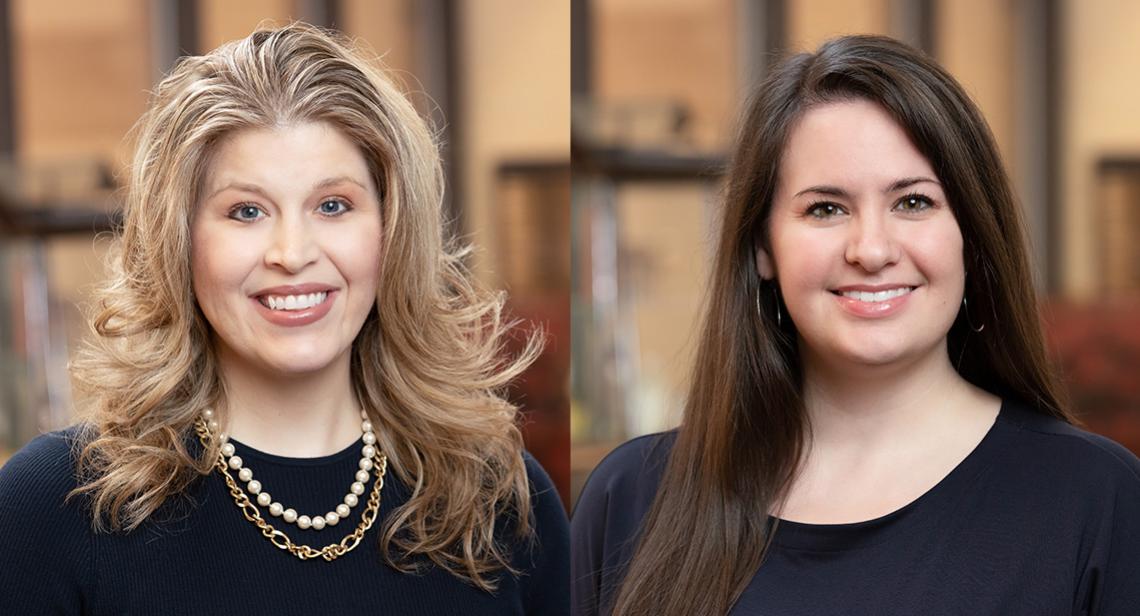 Moczygemba and Janzen Earn Promotions | College of Pharmacy