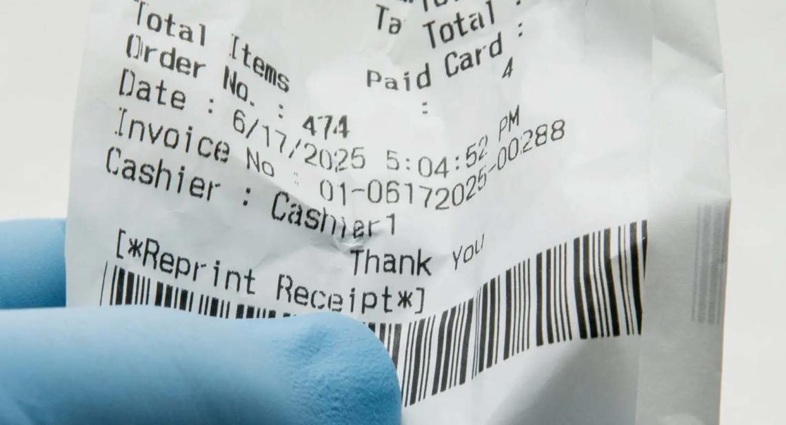 I’ve Heard Receipts Are Toxic. Is It Safe to Touch Them? | College of ...